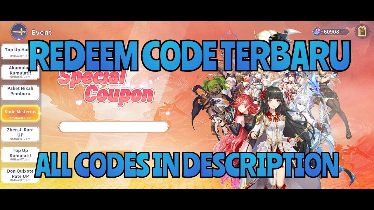 GIFT REDEEM CODE DESTINY GIRL TERBARU - YouTube