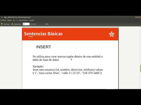 Sentencias básicas SQL (select, insert, update, delete) - YouTube