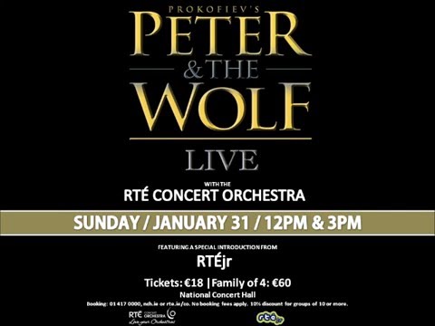 Peter & the Wolf Live with the RTÉ Concert Orchestra - YouTube