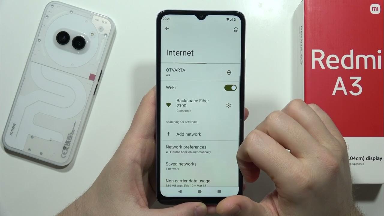 How to Connect to WiFi on Redmi A3? - YouTube