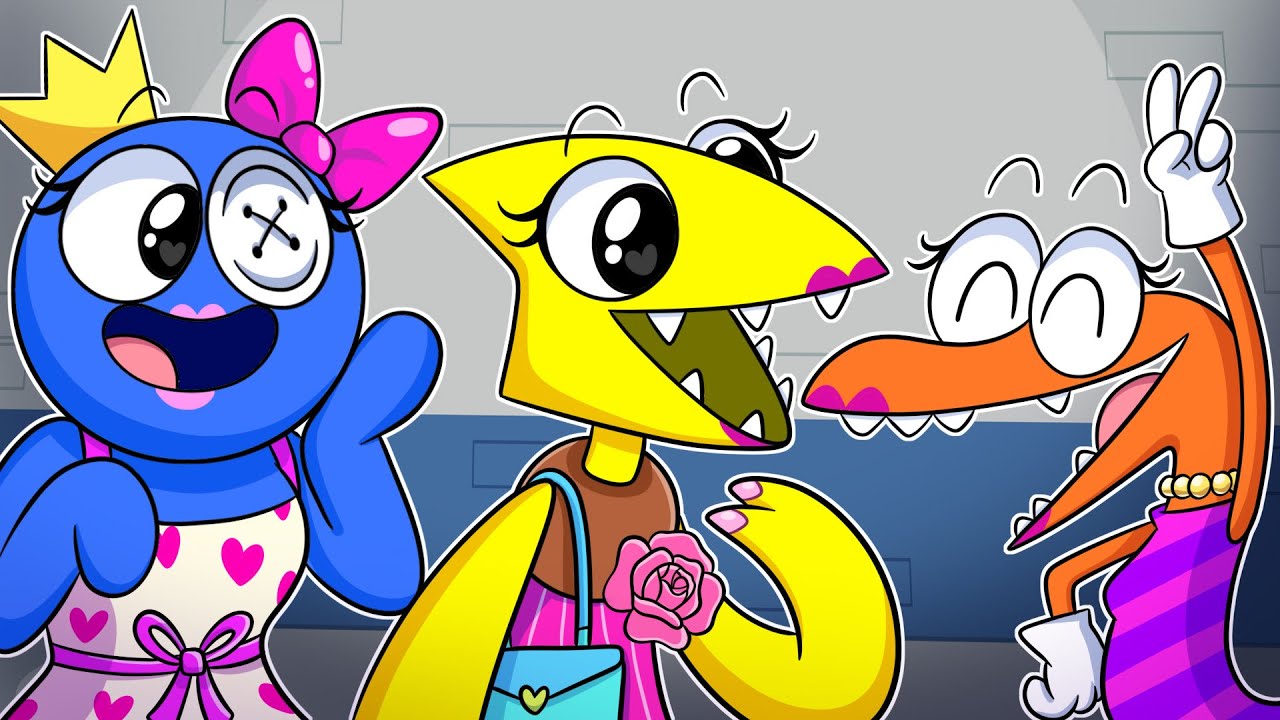 The RAINBOW FRIENDS are GIRLS?! Rainbow Friends 2 Animation - YouTube