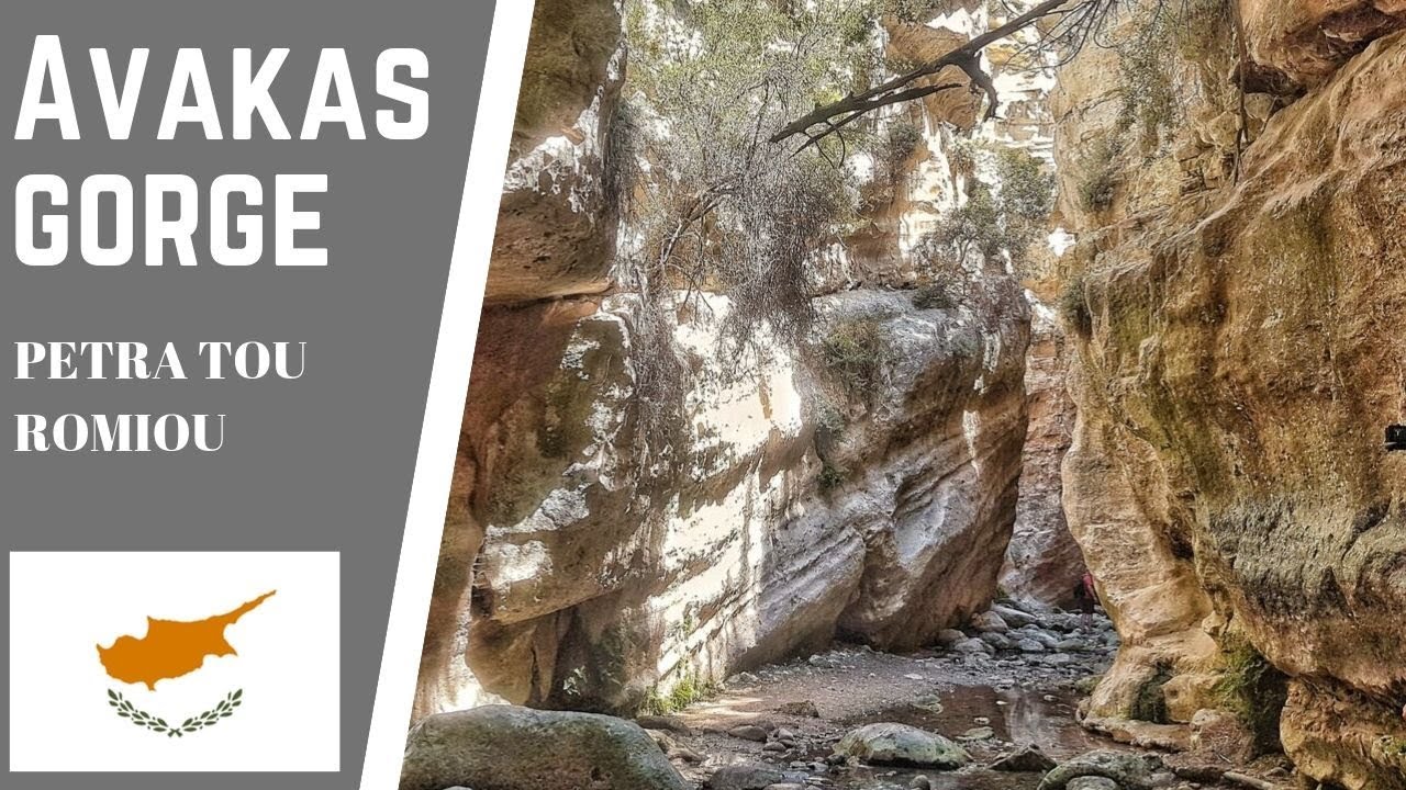 Avakas Gorge - zwiedzamy kanion #Cypr - YouTube