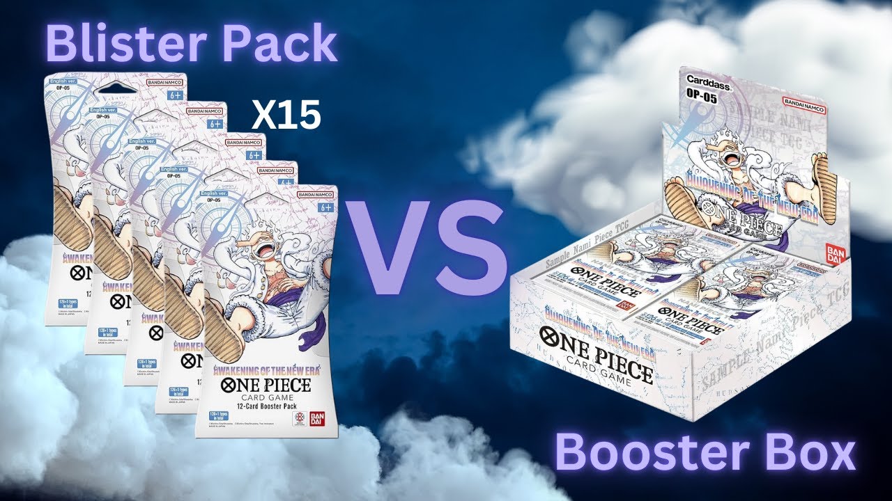 One Piece OPO5: Blister Packs vs. Booster Box - Which Has Better Pulls ...