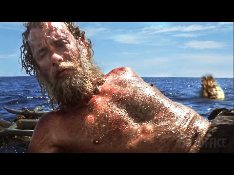 Tom Hanks loses Wilson | Cast Away | CLIP