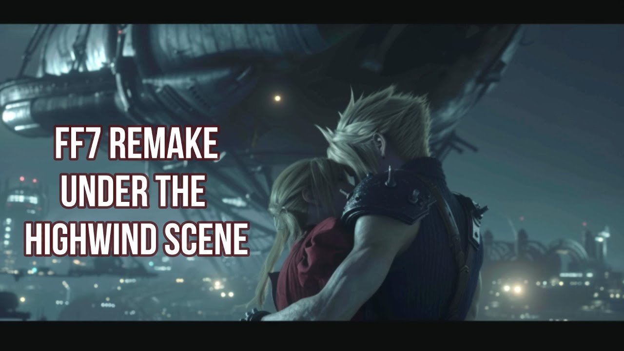 AI Dreams FF7: UNDER THE HIGHWIND SCENE #ff7 #aerith #cloud #clerith ...