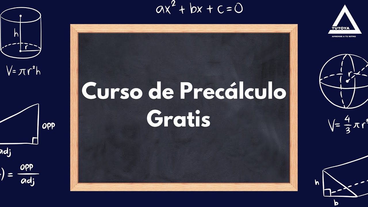 Día 1: Curso de Precálculo GRATIS en Vivo – Fundamentos Matemáticos ...