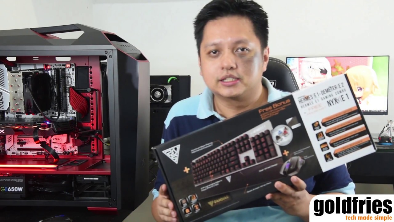 goldfries giveaway 17 - Gamdias Hermes E1 + Demeter E2 Combo! - YouTube