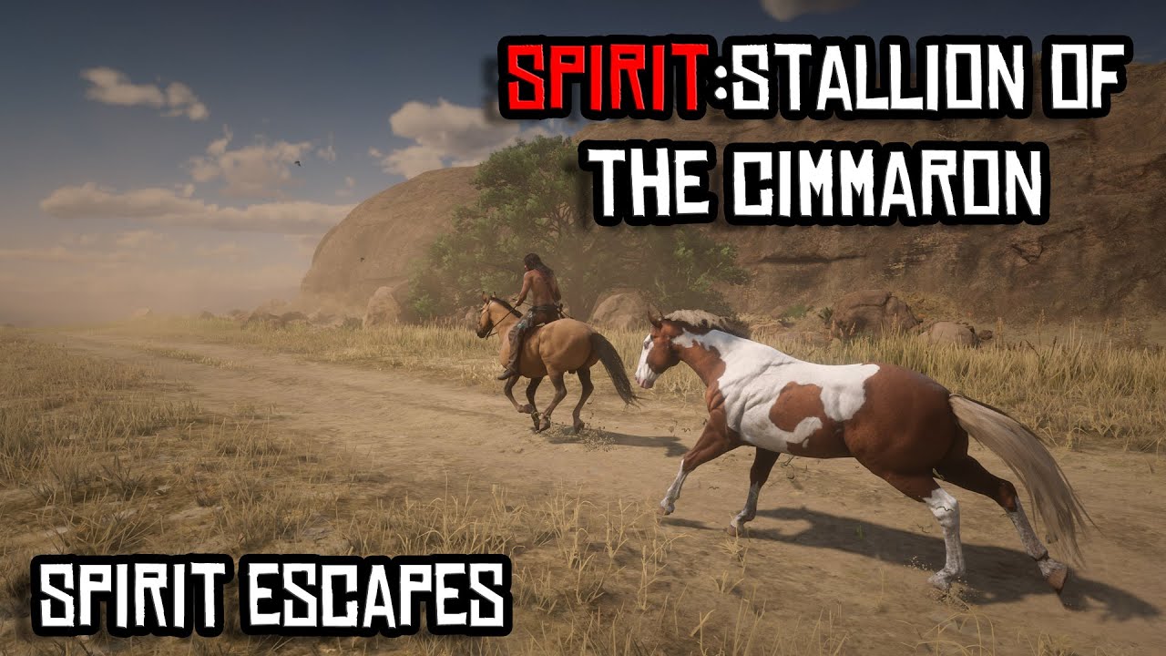 Spirit escapes||Spirit:Stallion of the Cimmaron Movie in Red Dead ...