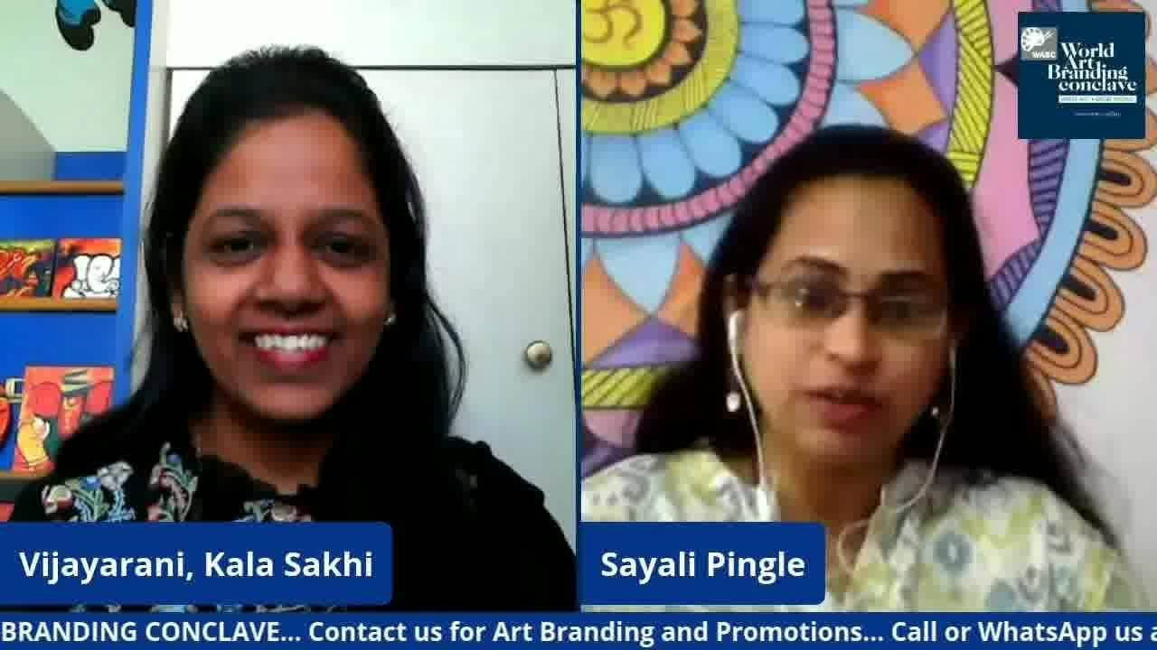 WABC Presents Behind The Canvas By Vijayarani Londhe, Ep 5: Sayali ...