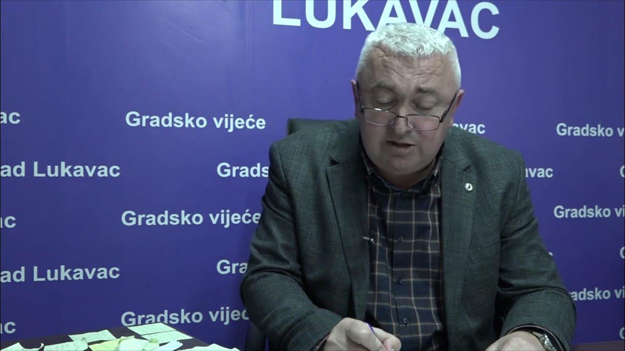 Najava redovne sjednice Gradskog vijeća Lukavac - YouTube