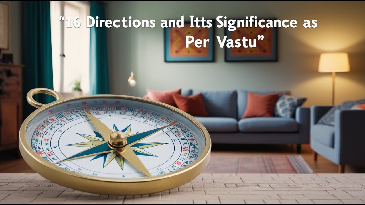 16 DIRECTIONS AND THEIR SIGNIFICANCE AS PER VASTU - YouTube