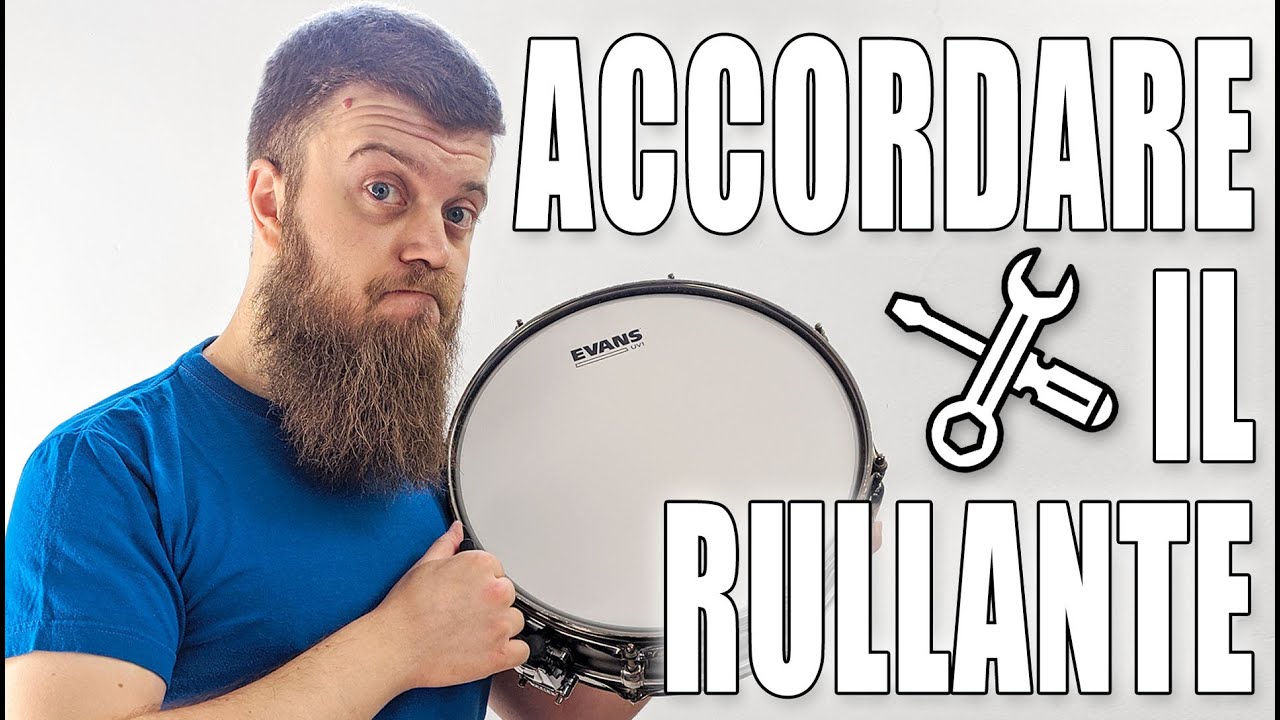 ACCORDARE il RULLANTE // Il mio metodo FACILE - YouTube