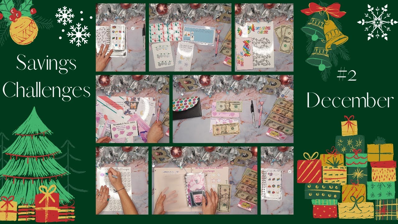 Savings Challenges | #2 December | Scratchers | Balance and Budget | # ...