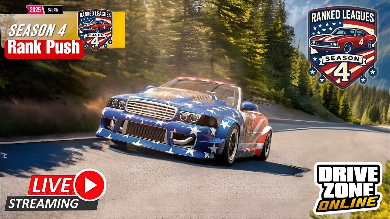 Drive Zone Online: Rank Push Season 4 | Live Gameplay @DriveZoneOnline ...