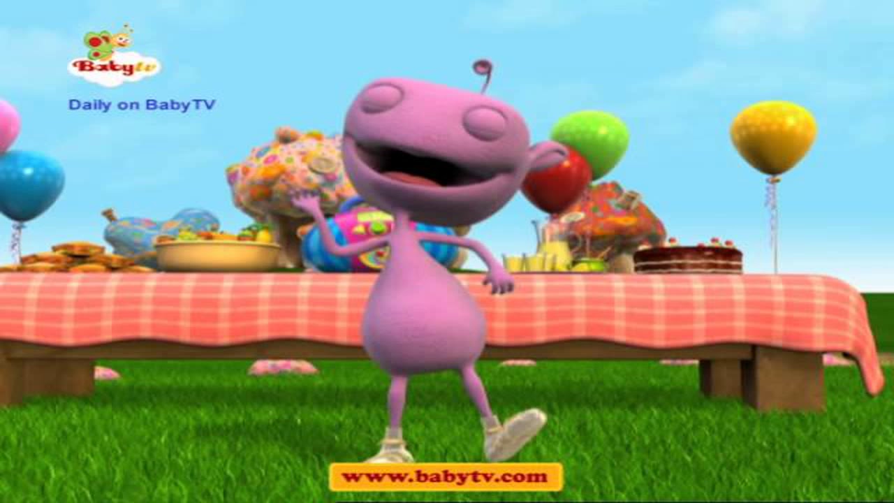 ღღ BABYTV - LOS CUDDLIES juegan en un columpio ღღ - YouTube