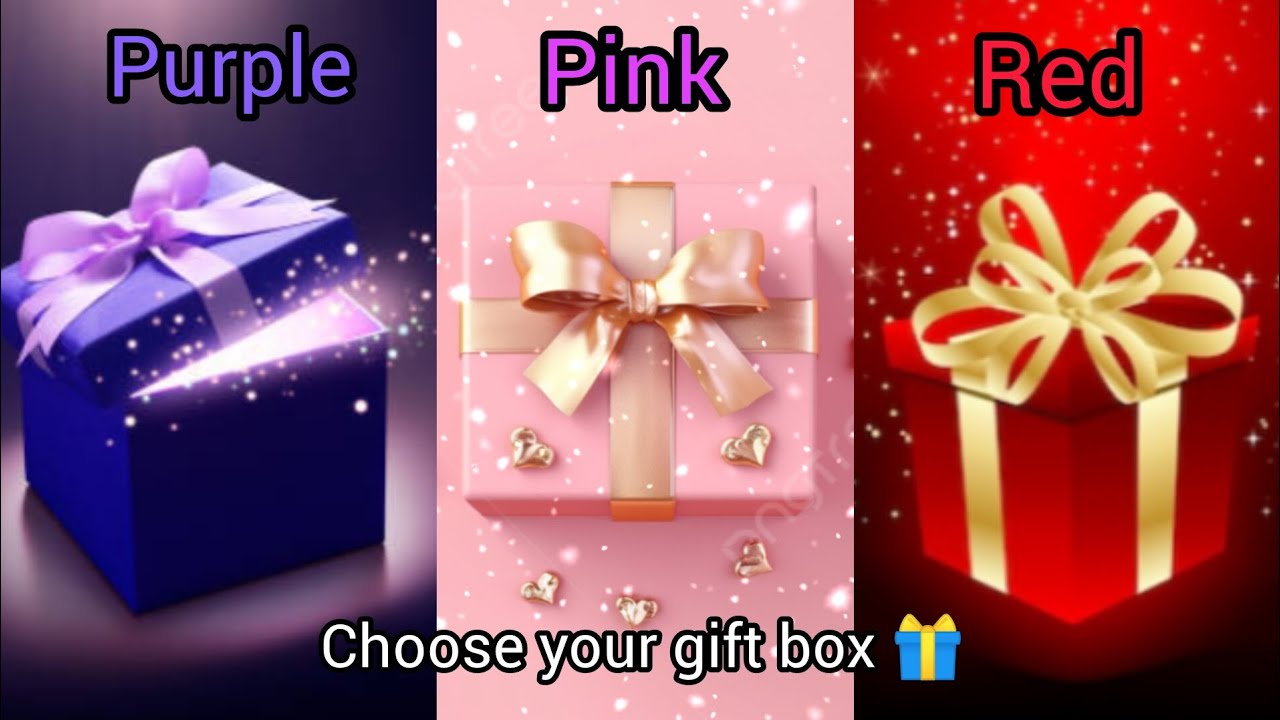 Choose your 🎁 gift box || Choose 1 gift box ☑️#giftbox#viralvideo# ...