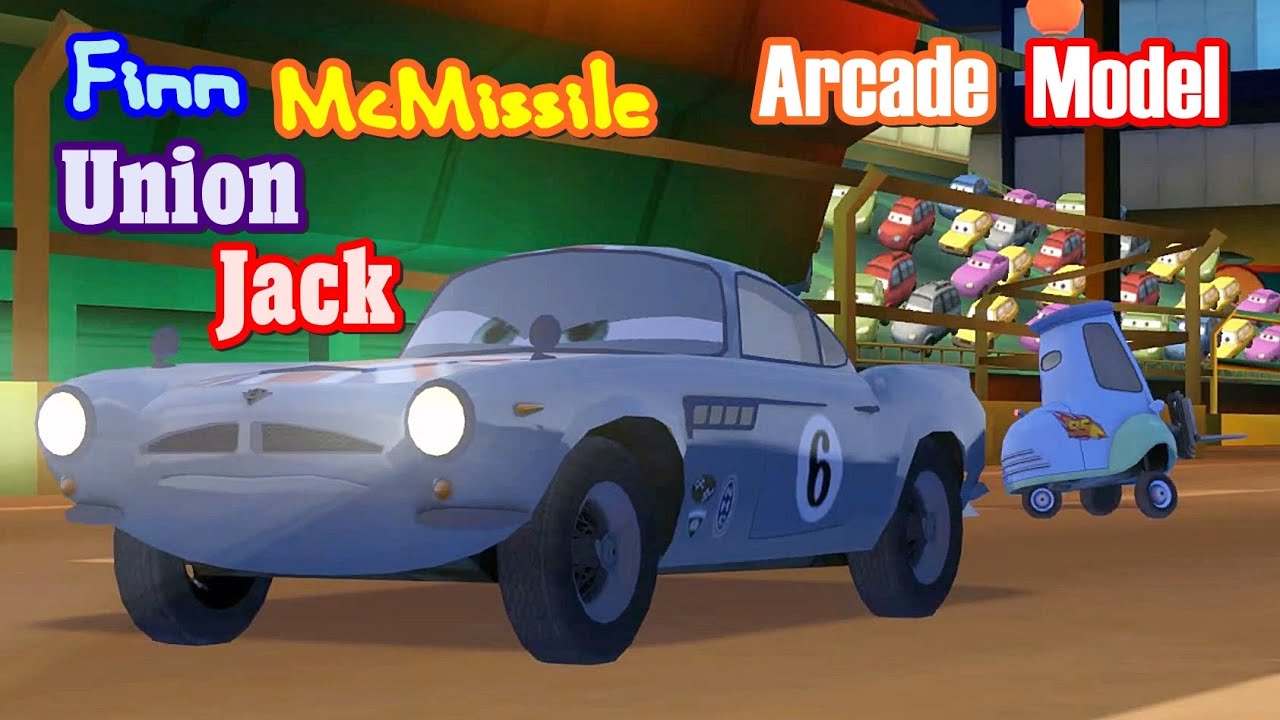 Cars 2 The Video Game Arcade Model Mod - Finn McMissile Union Jack ...