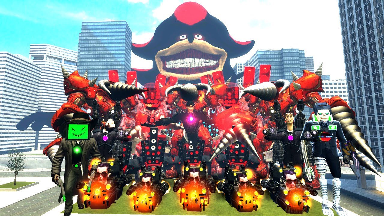 ALL Titan CAMERAMAN, Speakerman, and TVman Under Siege by SKIBIDI ...