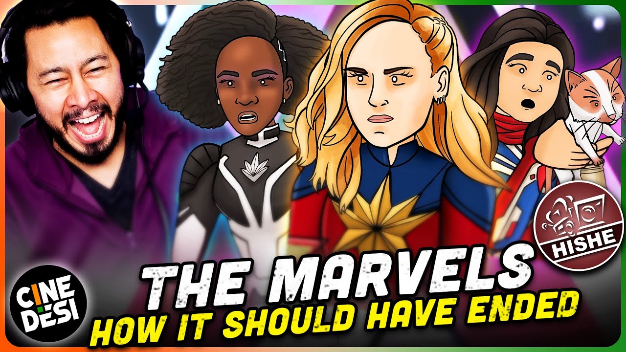 How THE MARVELS Should Have Ended REACTION! | HISHE - YouTube
