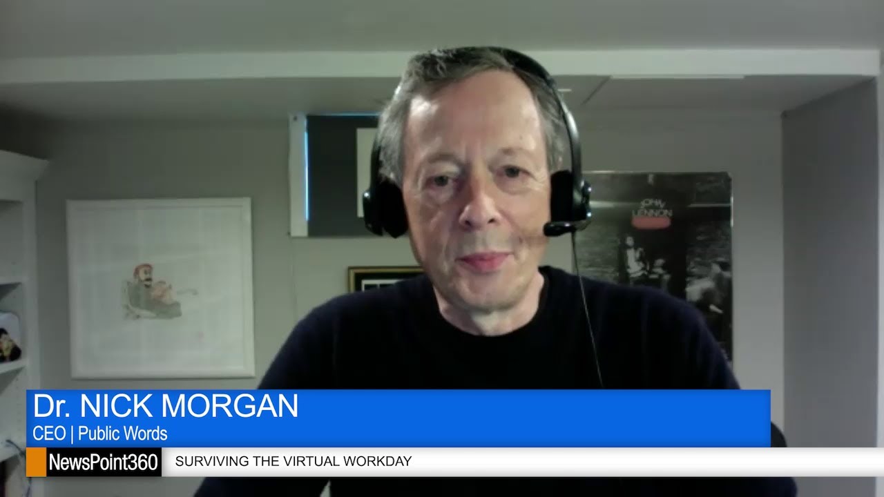 Dr. Nick Morgan on Online Meetings and "Zoom Fatigue" - YouTube