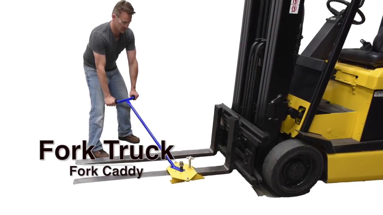FORK TRUCK FORK CADDY DS-FC-29 - YouTube
