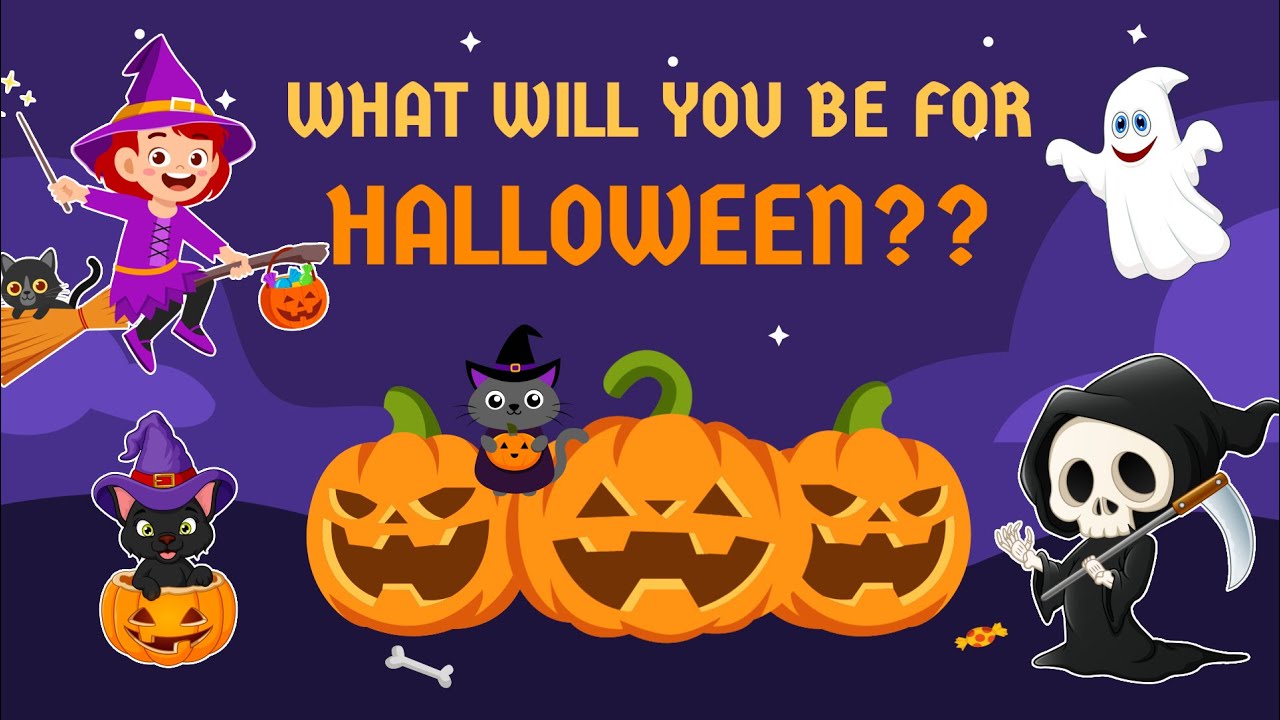 Fun Halloween Kids Cartoons | What Will You Be for Halloween? | Nursery ...