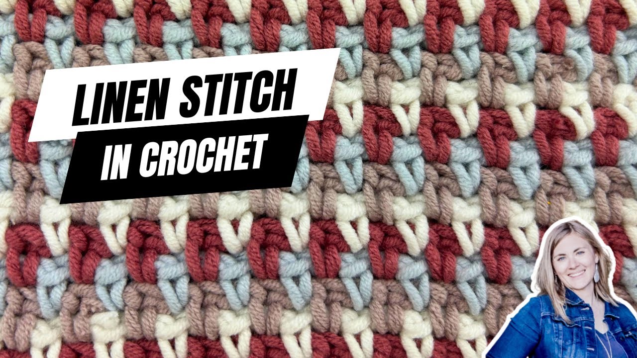 Master the Crochet Linen Stitch: Easy & Gorgeous Moss Stitch Tutorial ...