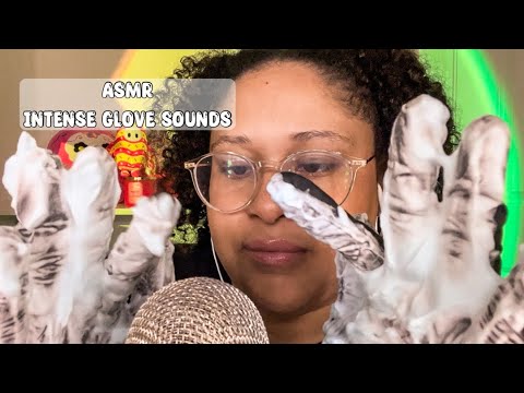 ASMR INTENSE Glove Triggers 🧤😴 (Binaural glove sounds, LOTS of crinkles) - YouTube