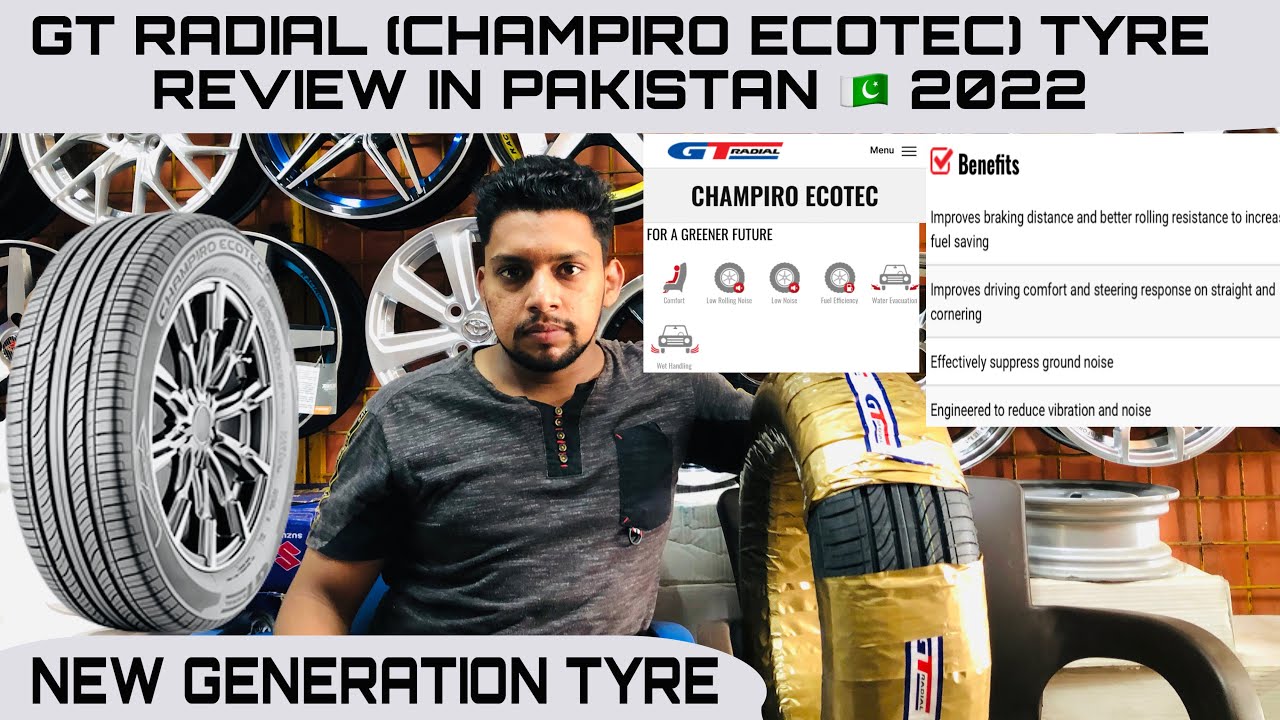 GT RADIAL (CHAMPIRO ECOTEC) TYRE REVIEW IN PAKISTAN 🇵🇰 2022 | MADE IN ...