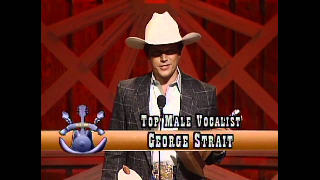 George Strait Wins Top Male Vocalist - ACM Awards 1989 - YouTube