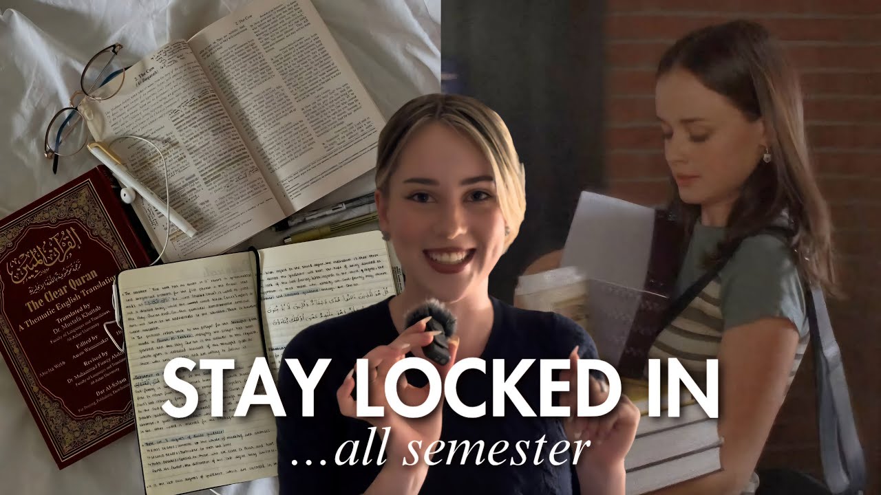How to LOCK IN and STAY locked in | in University study - YouTube