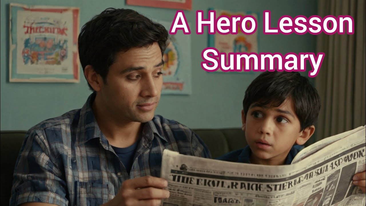 A hero|a hero 10th english lesson in kannada|10th english a hero lesson ...