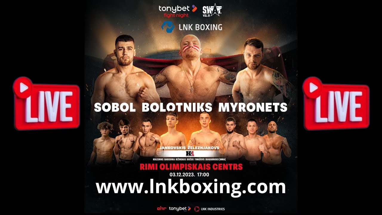 The exclusive broadcast "Tonybet Fight night SWAT vol.91" 03.12.2023 ...