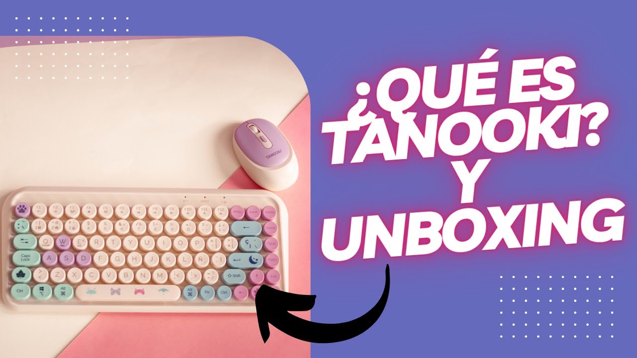 🎮 ¿Qué es Tanooki? + Unboxing 📦 [Periféricos Gaming 🎮] [☕️ Teclado Cozy ...
