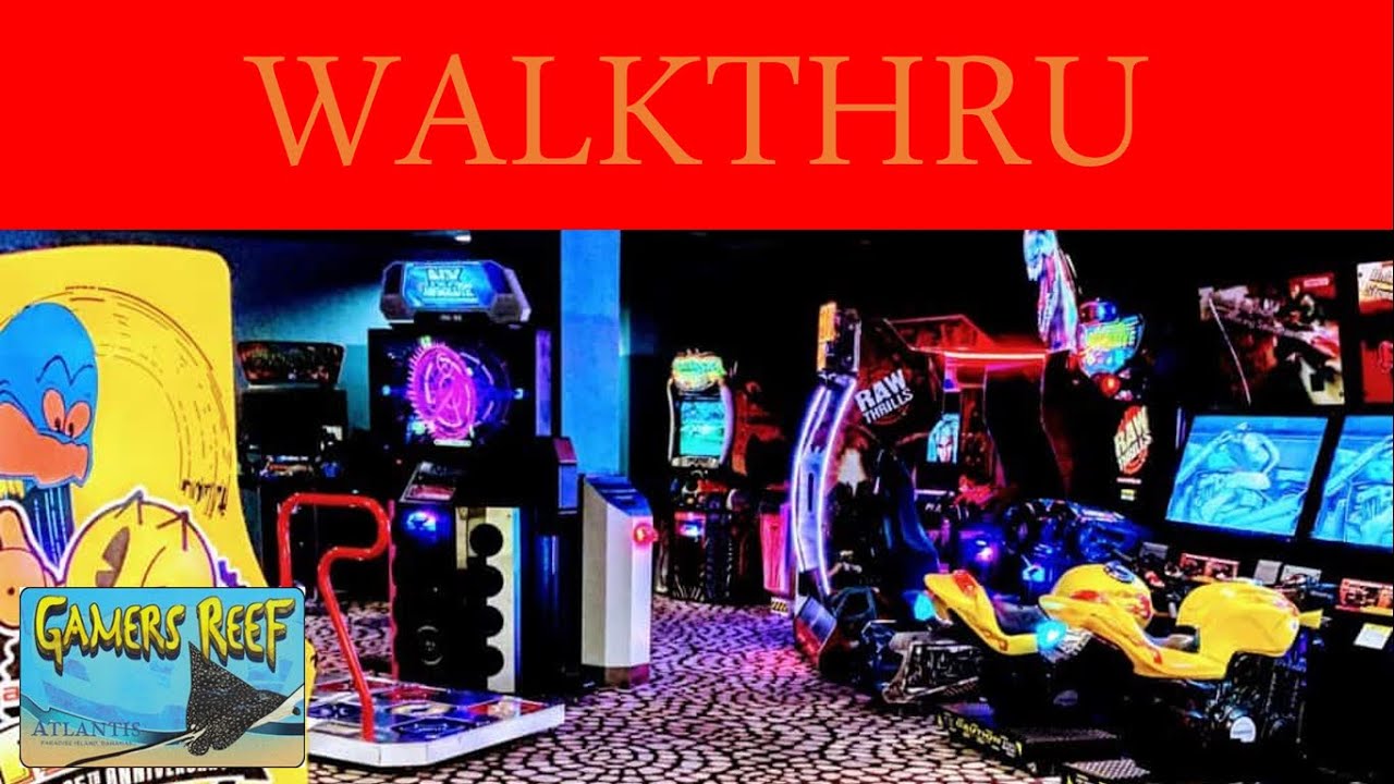 Atlantis’ Gamer’s Reef arcade in The Royal Towers - Walkthrough - YouTube