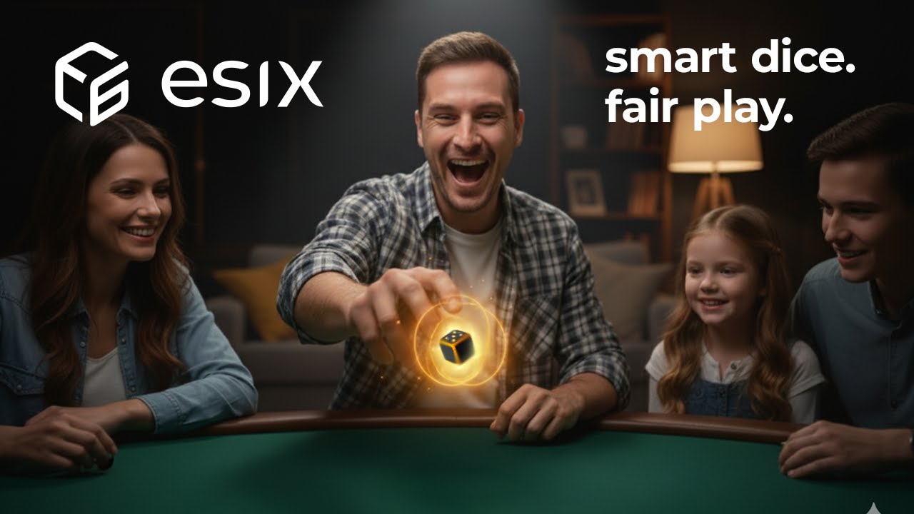 esix – The Smart Dice That Redefines Fair Play - YouTube