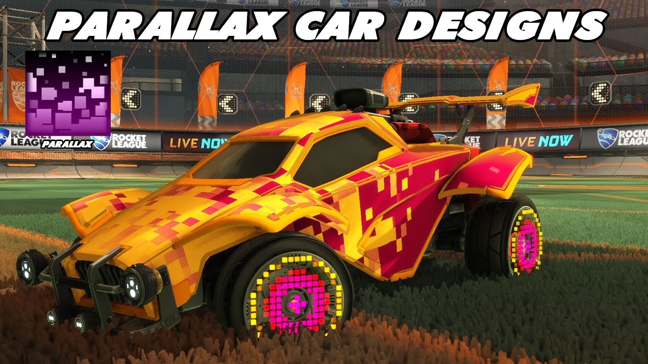 Parallax Car Designs - Rocket League - YouTube