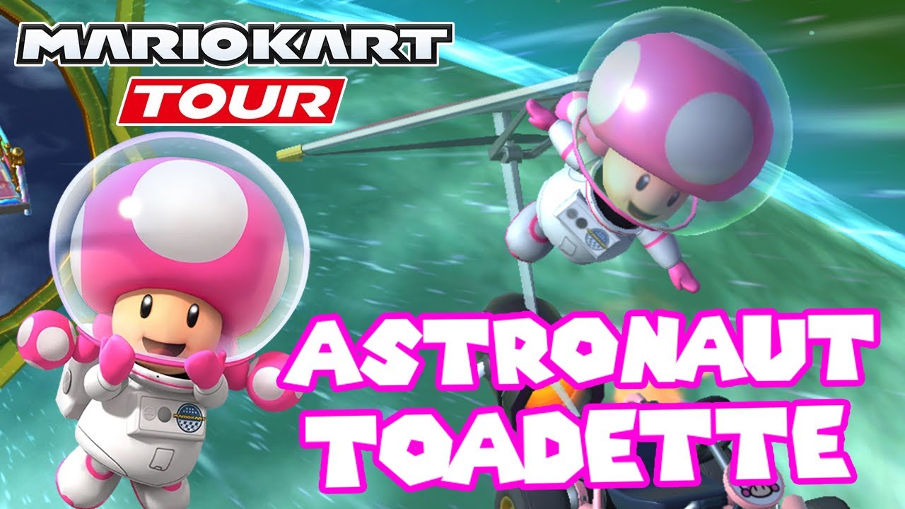 Mario Kart Tour - Astronaut Toadette Gamplay - Space Tour 2023 - YouTube