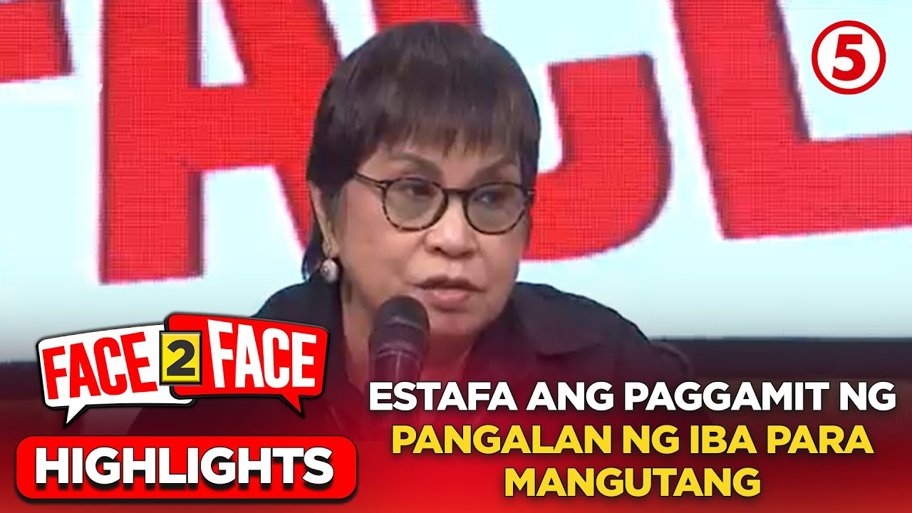 Estafa ang paggamit ng pangalan ng iba | Payo of The Day | Face 2 Face ...