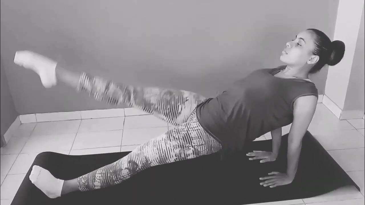 Leg Pull Back Swimming Exercício Em Casa Youtube