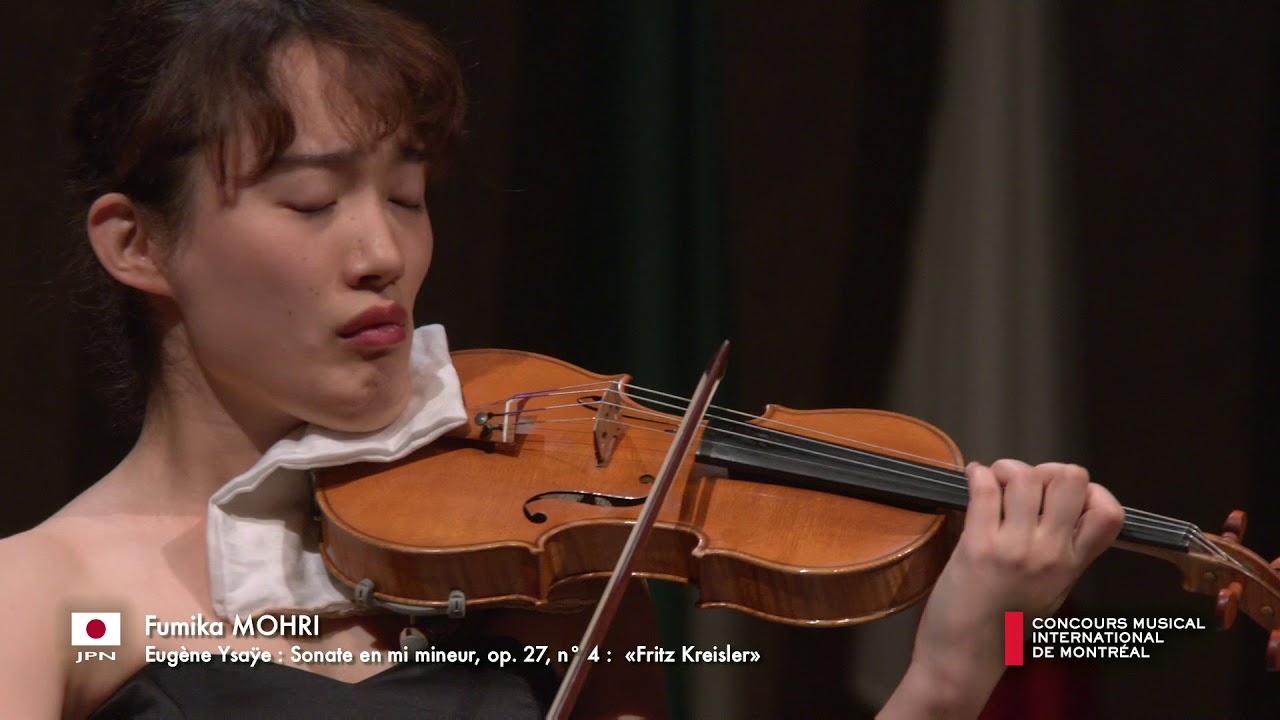 Fumika Mohri | CMIM Violon/Violin 2019 | Demi-finale/Semifinal - YouTube