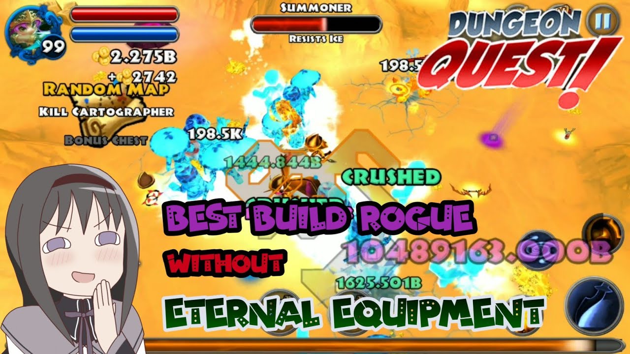 Best Build 🔥 Rogue Floor 2500 | Dungeon Quest - YouTube