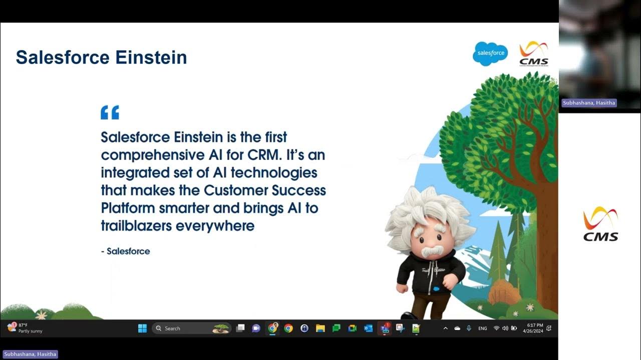 TechTalk by CMS - Getting started with Salesforce Einstein AI - YouTube