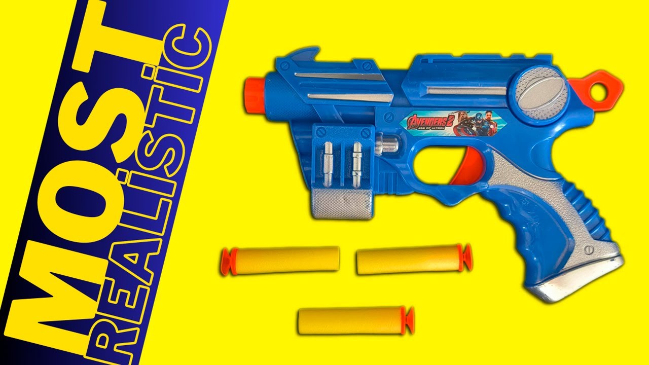 Safest and Most Realistic Toy Gun: Test Results - YouTube