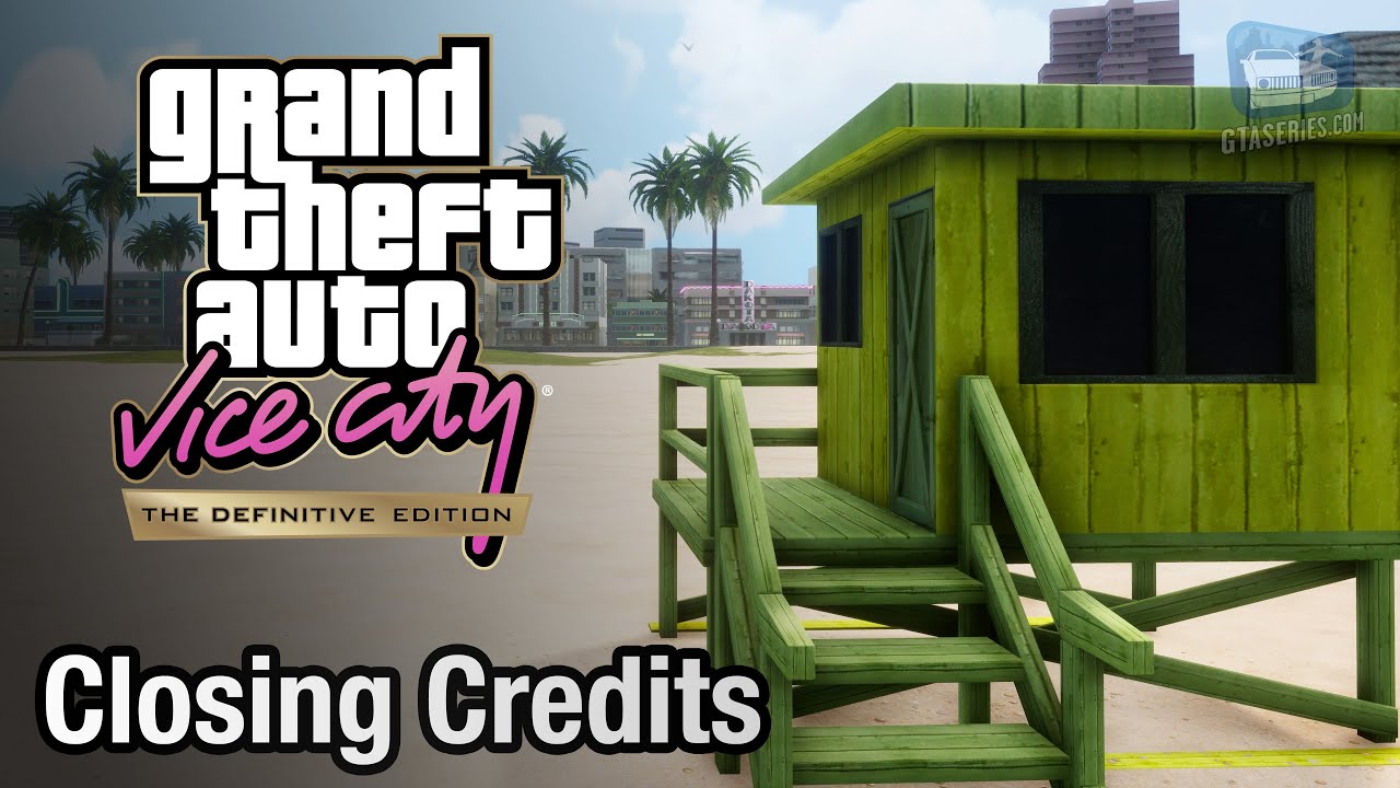 GTA Vice City Definitive Edition - End Credits - YouTube