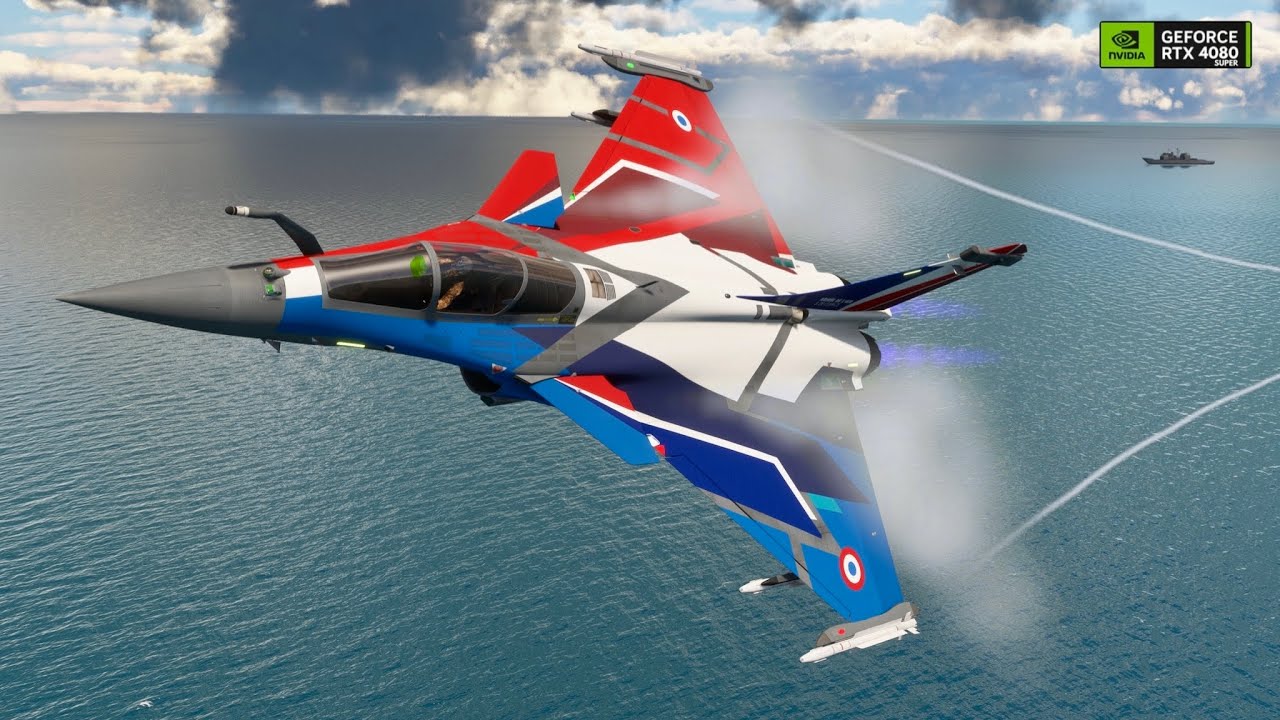 Dassault Rafale | Super Carrier | Microsoft Flight Simulator | MSFS ...
