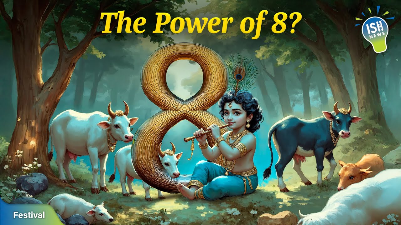 Lord Krishna & His Relation with Number 8 | ISH News - YouTube