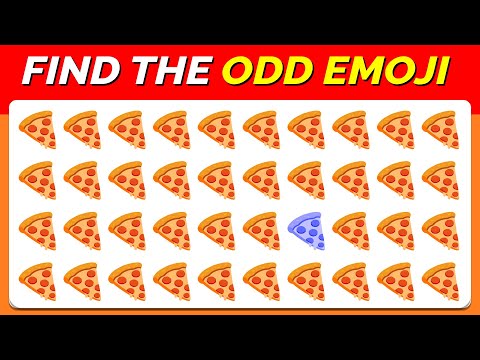 Find the ODD One Out | Emoji Quiz | Easy, Medium, Hard, Impossible