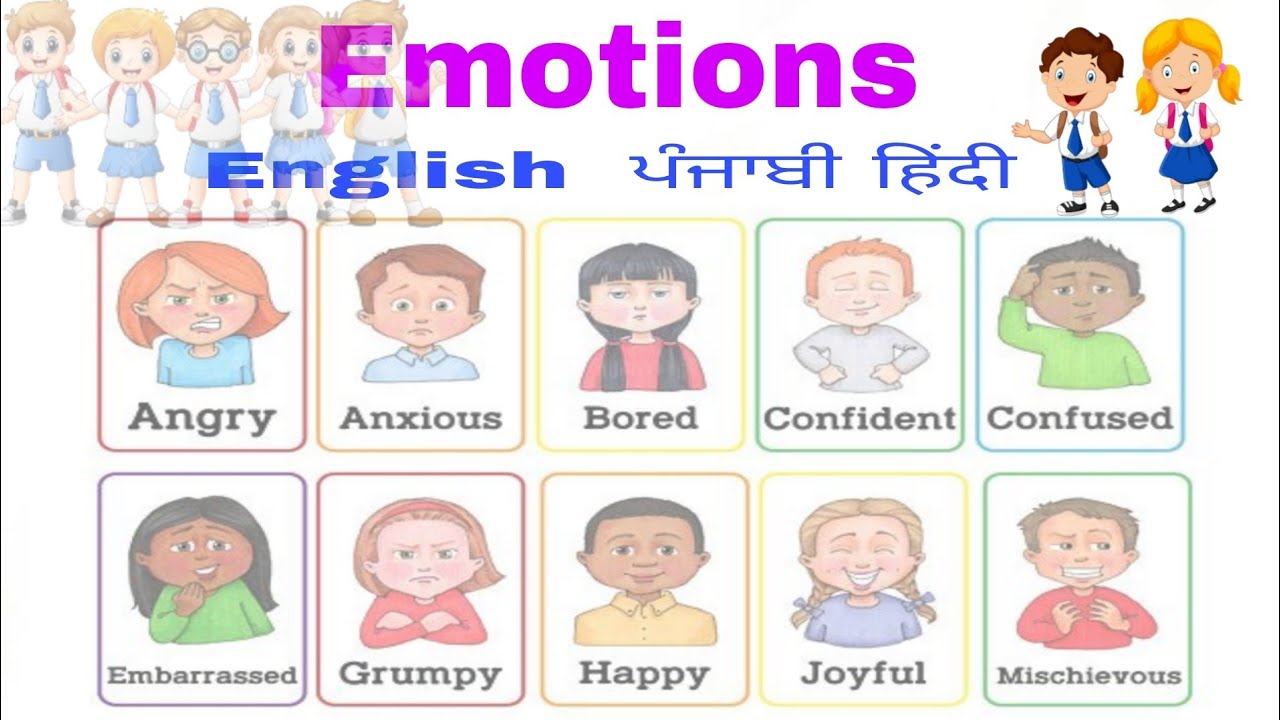 let's learn English speaking Emotions - YouTube