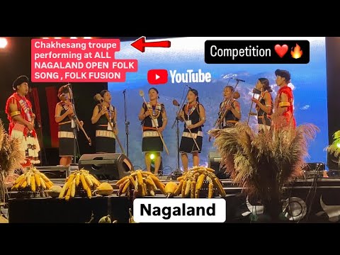 All Nagaland OPEN FOLK SONG ,FOLK FUSION .At Khuzama - YouTube